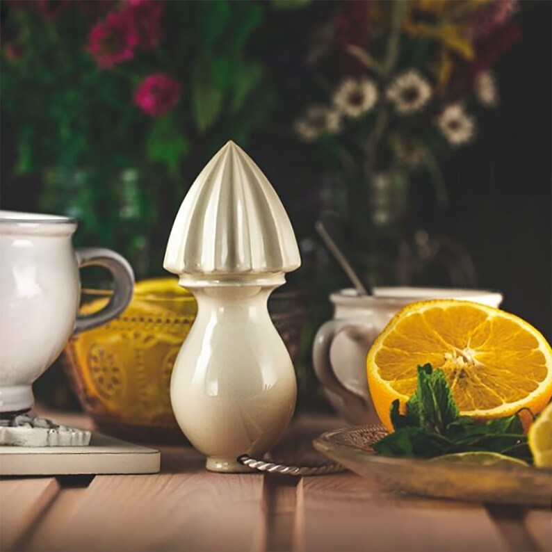 Ceramic Citrus Juicer | in Many Colors | Hand Press | Handmade Lemon ...