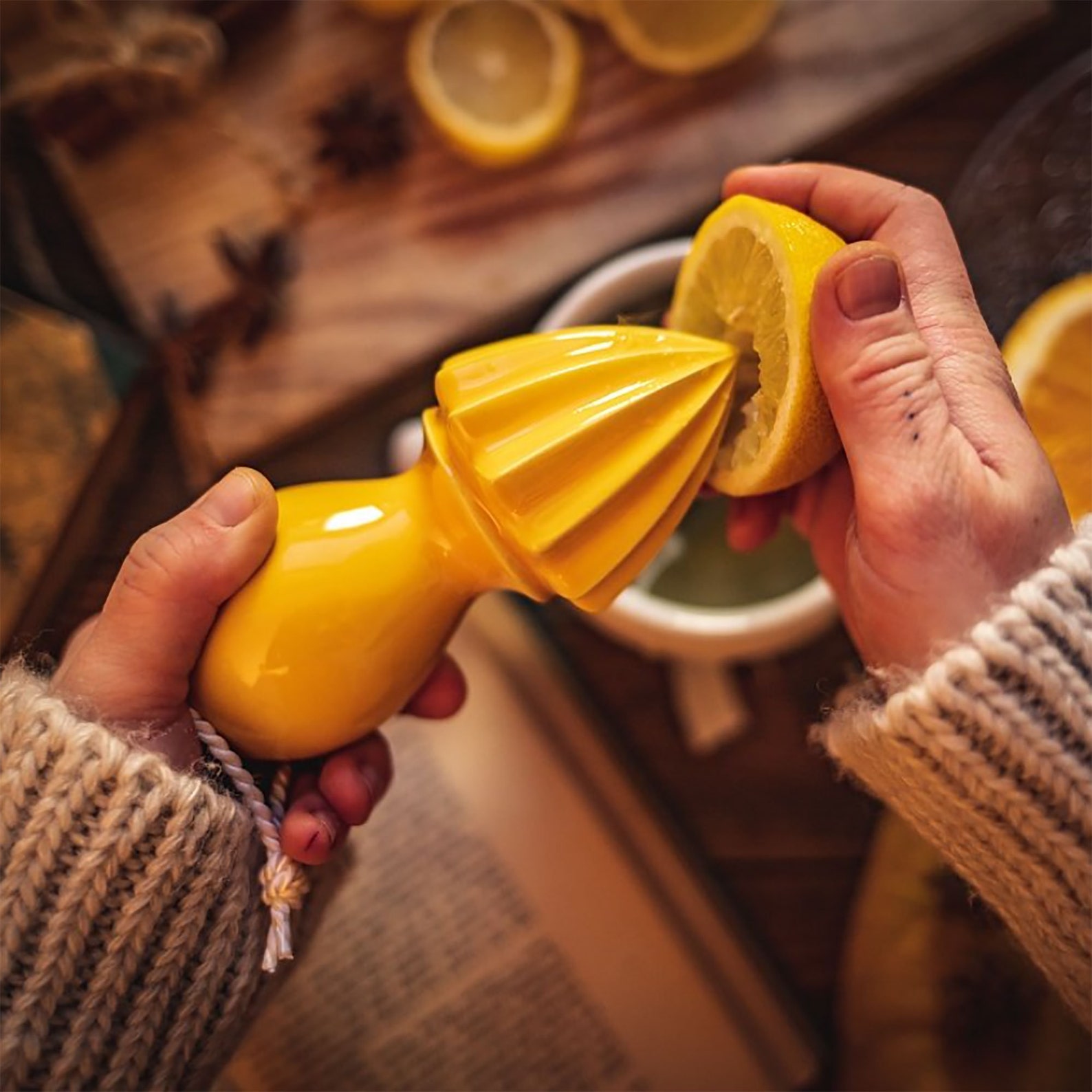 Ceramic Citrus Juicer | in Many Colors | Hand Press | Handmade Lemon ...