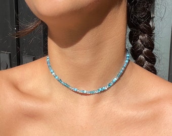 Light Blue Choker | Etsy