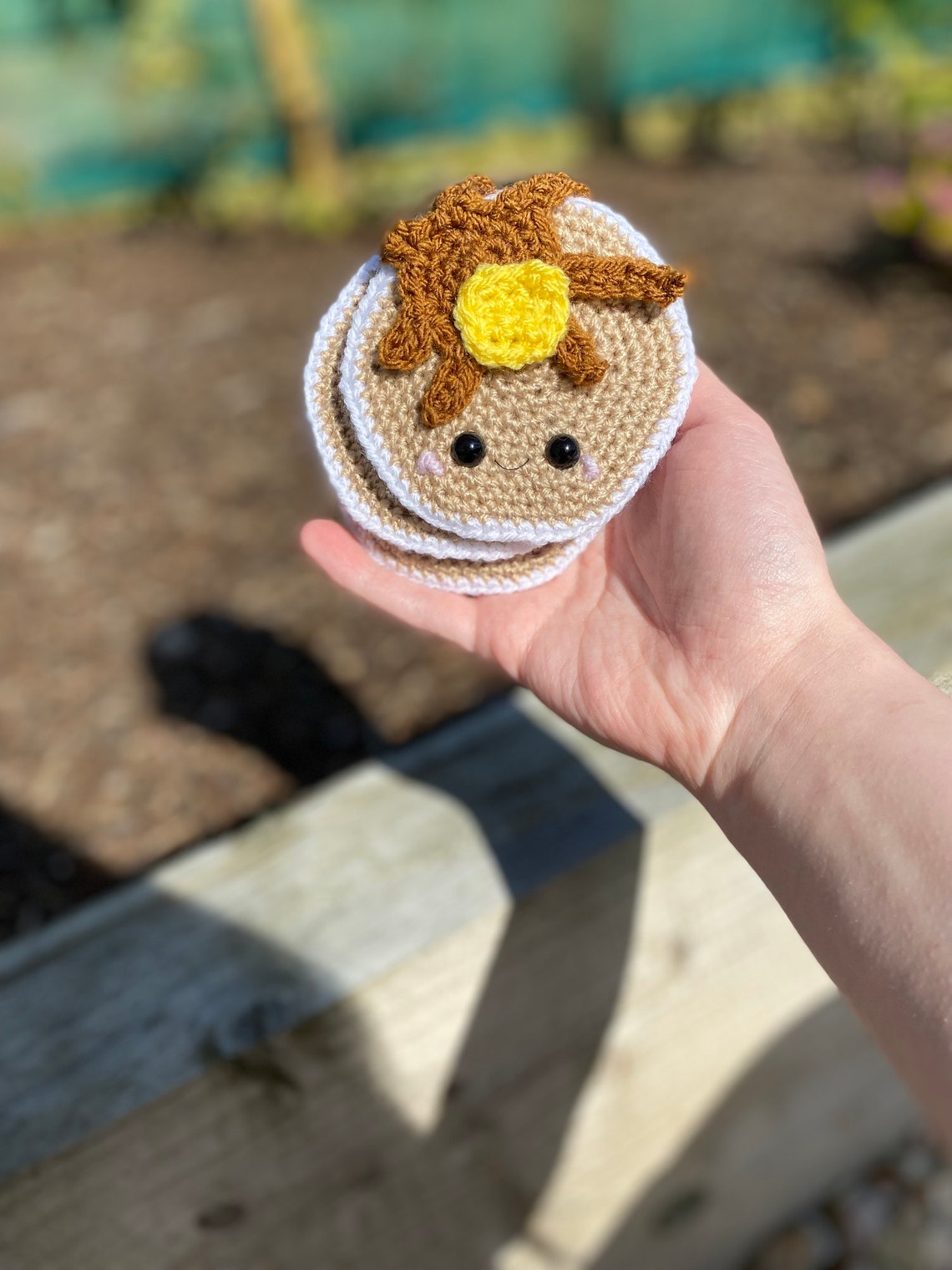 Crochet Pancake Stack - Etsy UK