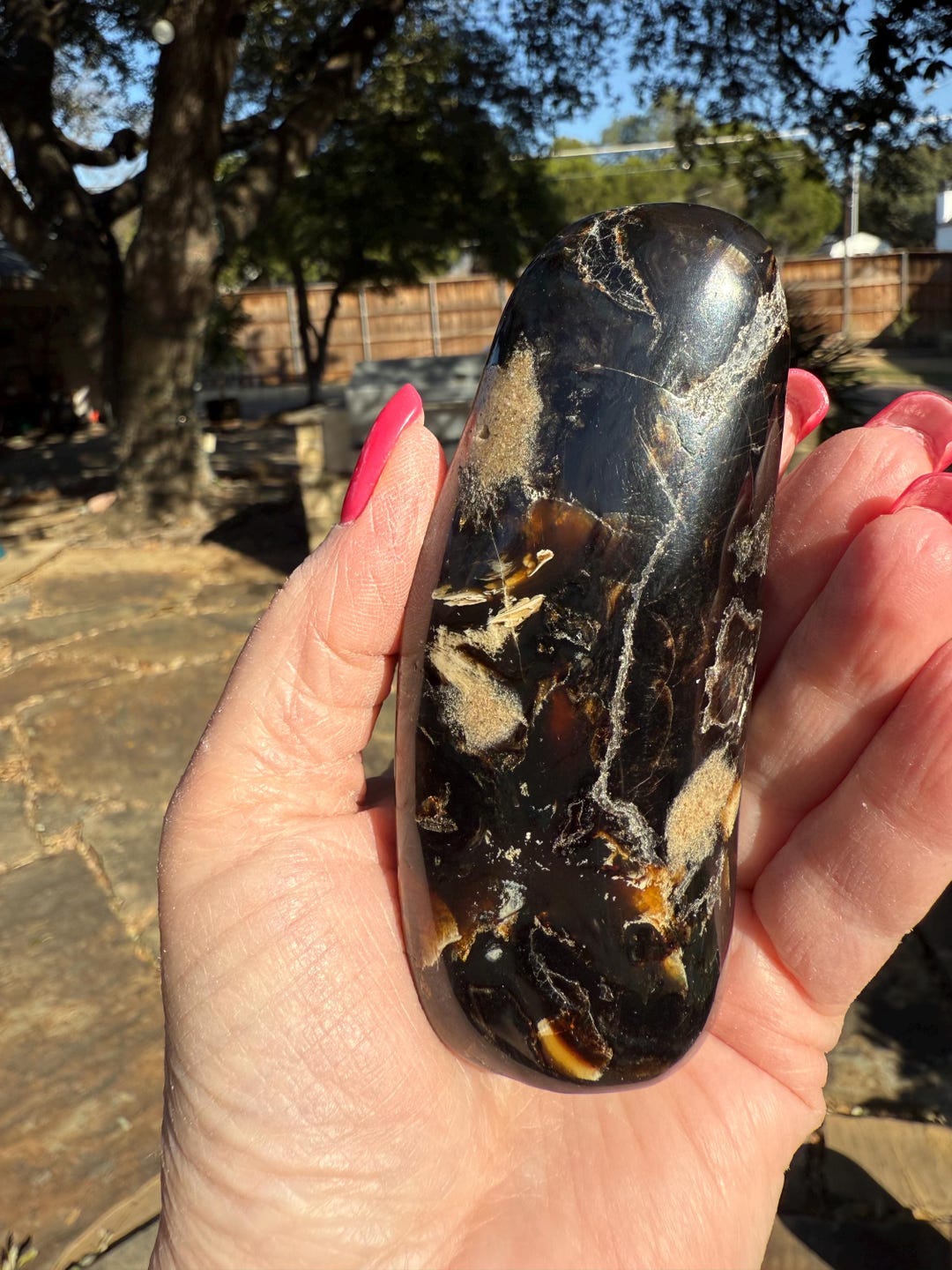 Polished Authentic Amber Tower, New, Altar, Gift, High Vibration ...