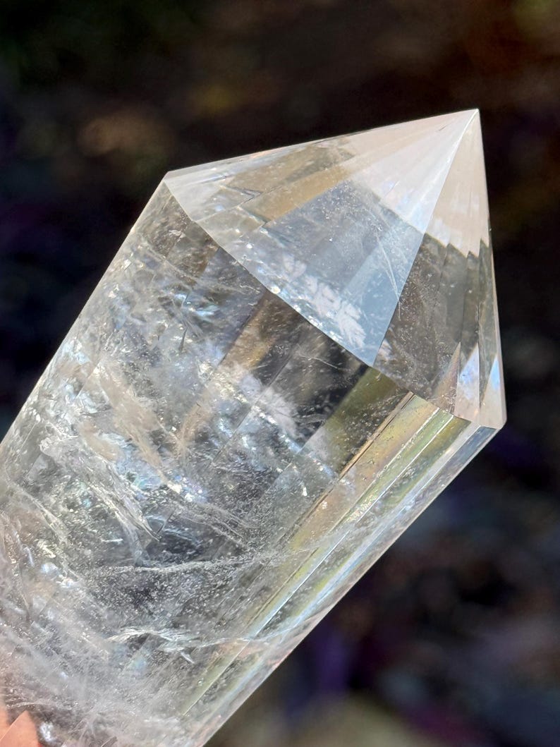 Rare 24-side DT Vogel From Brazil, 7.25”, High Vibration Crystals ...