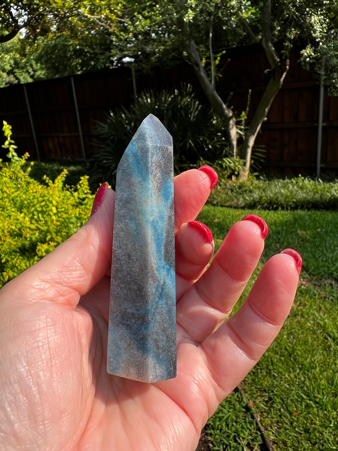 Trolleite Tower Beautifully Carved, New, Crystal Healing, High ...