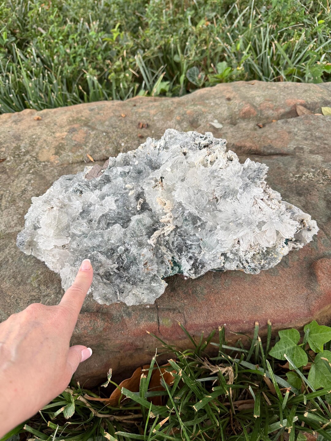 Crystal Calcite Flower Bed, AAA Grade Raw Flower, Natural, Crystals ...