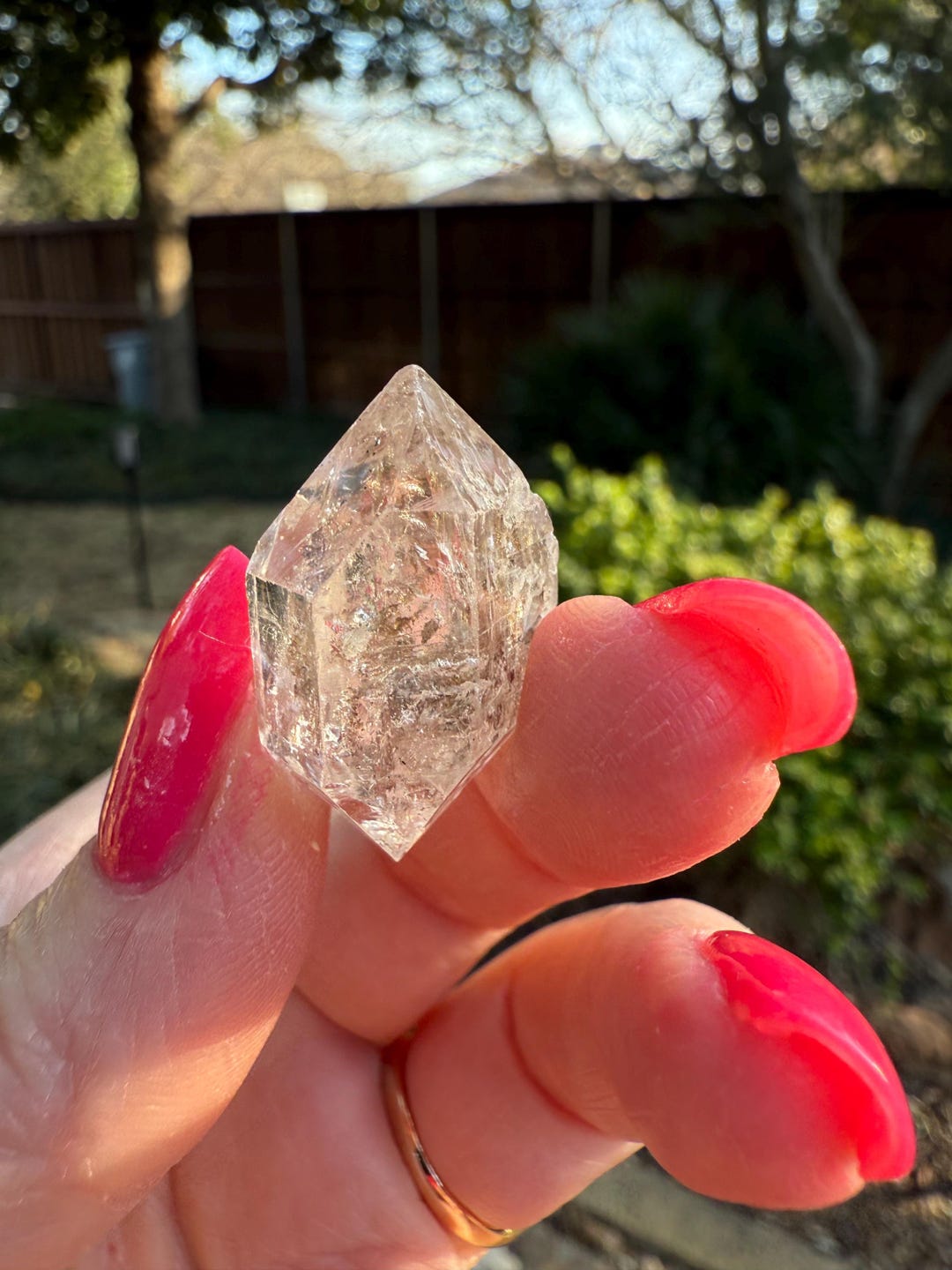 Herkimer Diamond DT Point, Stunning and Rare, High Frequency Crystals ...