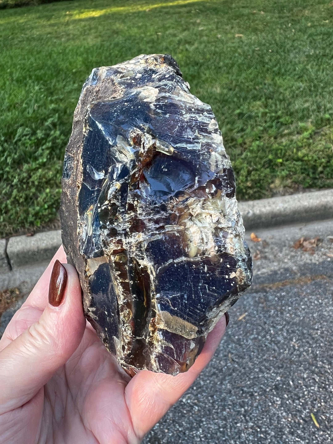 Large Raw Amber Chunk, New, Altar, Gift, High Vibration Crystals ...