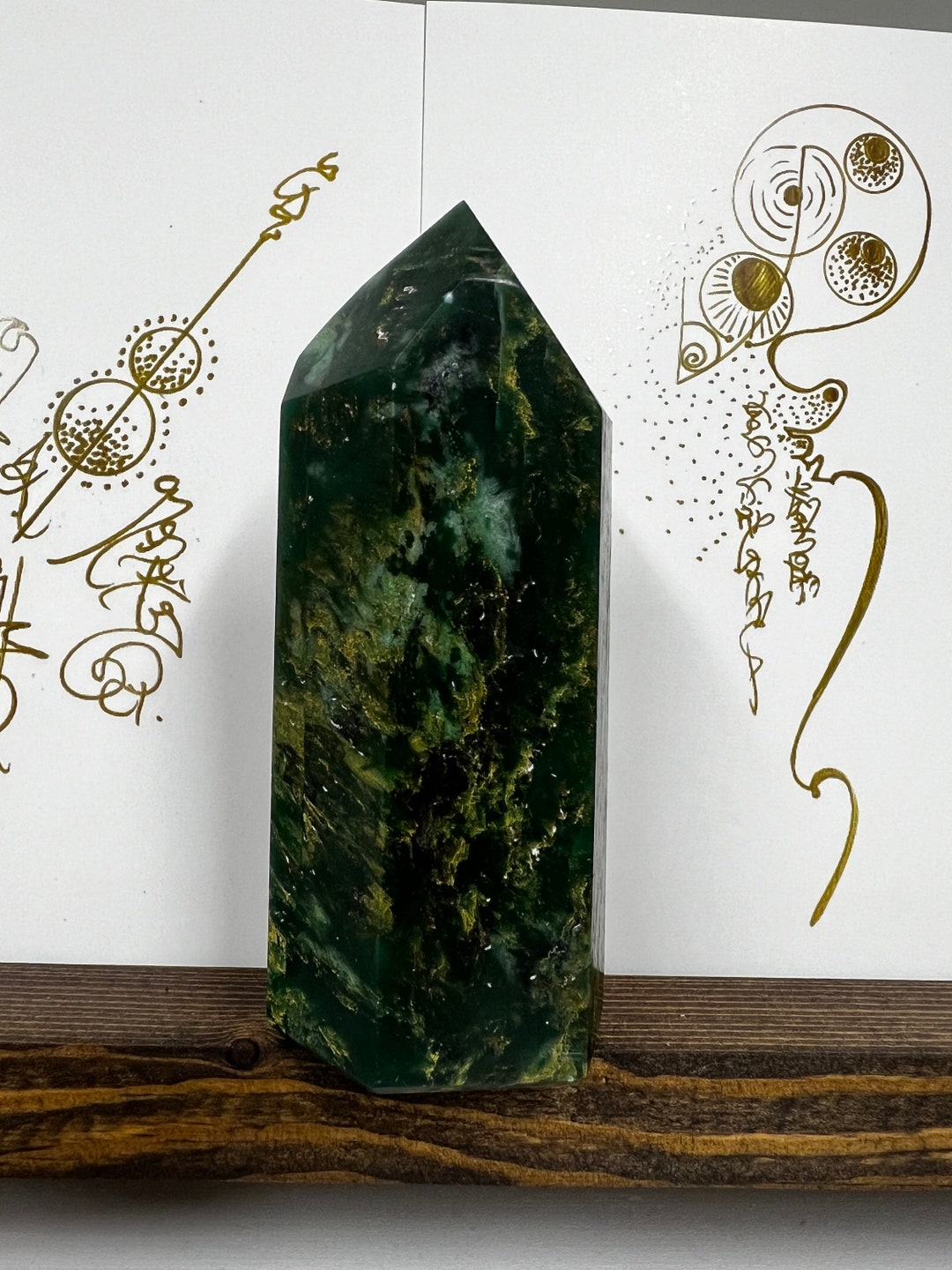 Jade Tower, Beautiful and Authentic Brazil Jade, Perfectly Polished ...