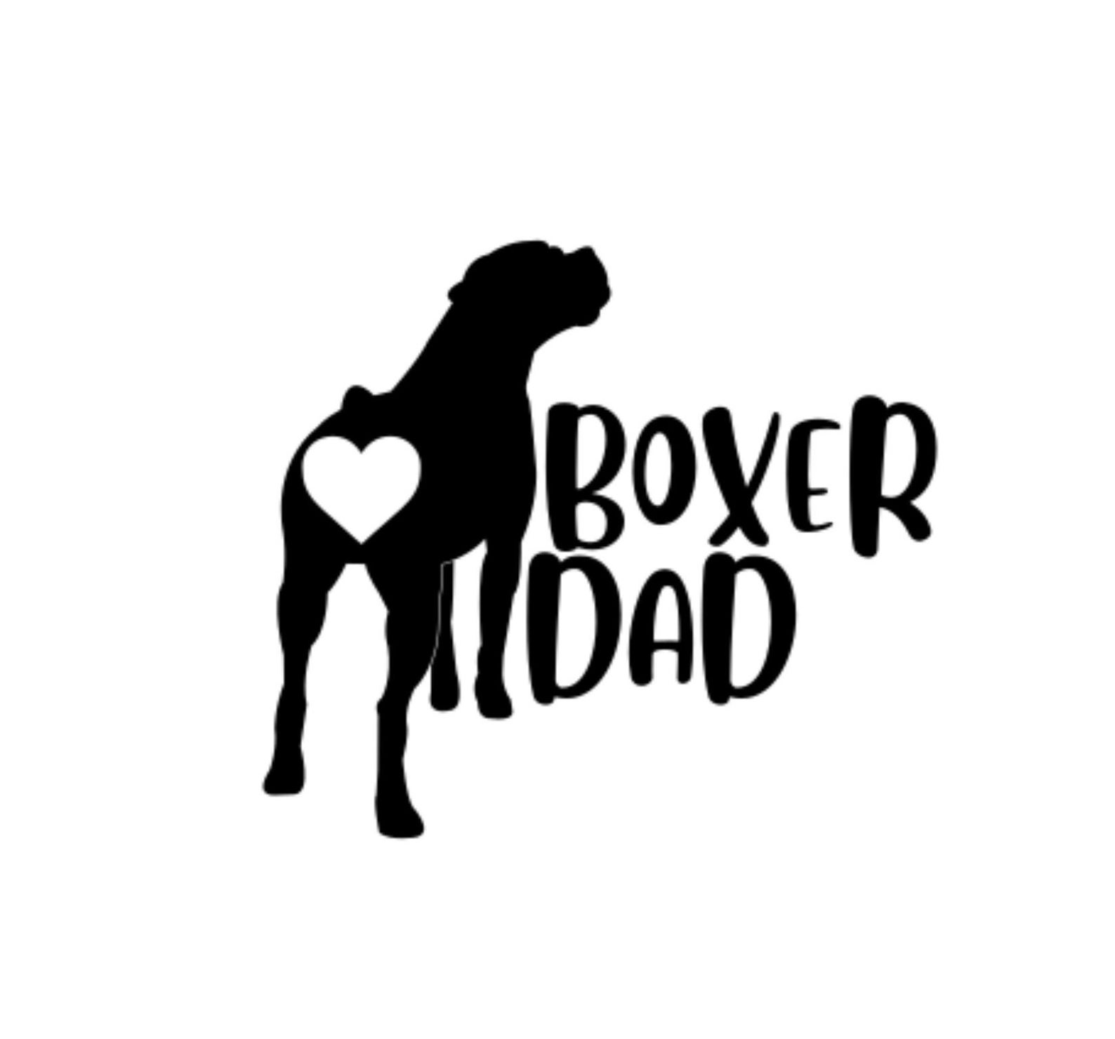 Boxer Dad Svg Png Boxer Dad Cut Files Boxer Dog Svg Png Boxer Dog Cut ...