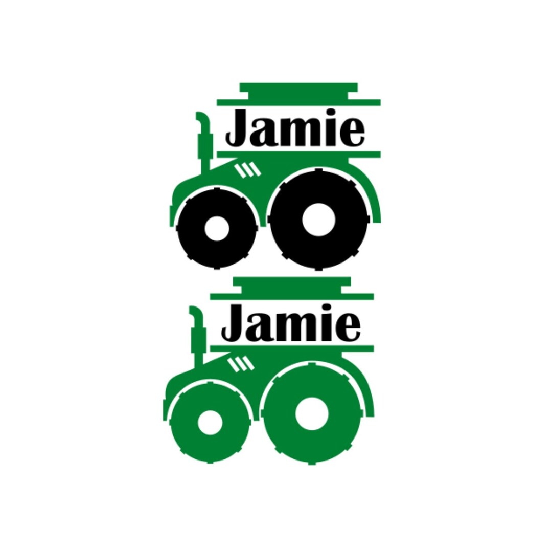 Tractor Monogram Svg Png Tractor Cut Files Svg Png Tractor Vector ...