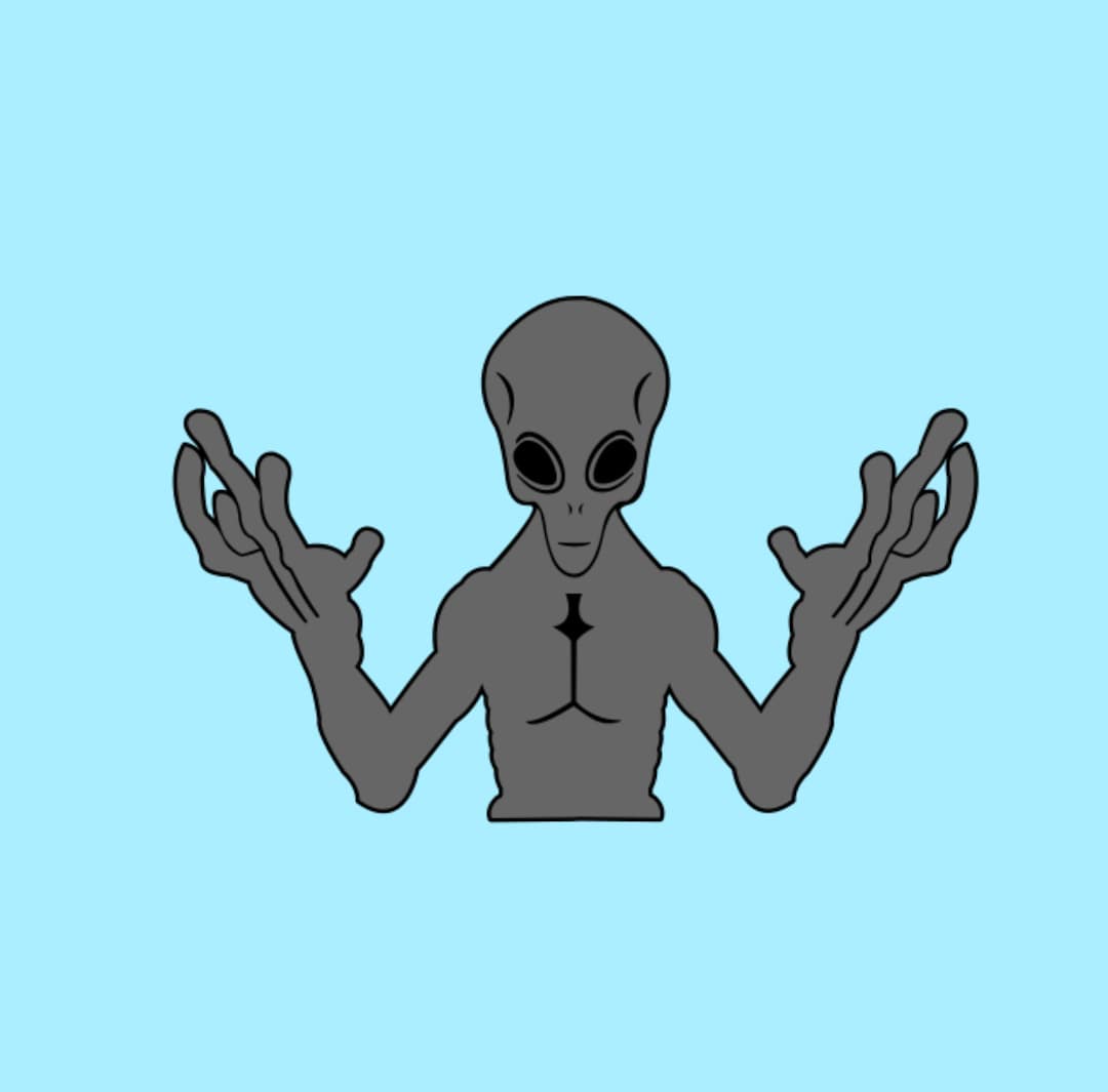 Alien Svg Cut Files - Etsy