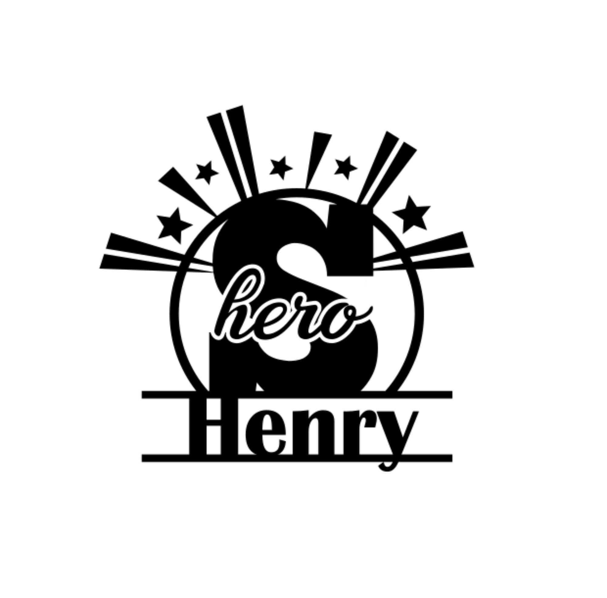 Superhero Monogram Svg Cut File - Etsy