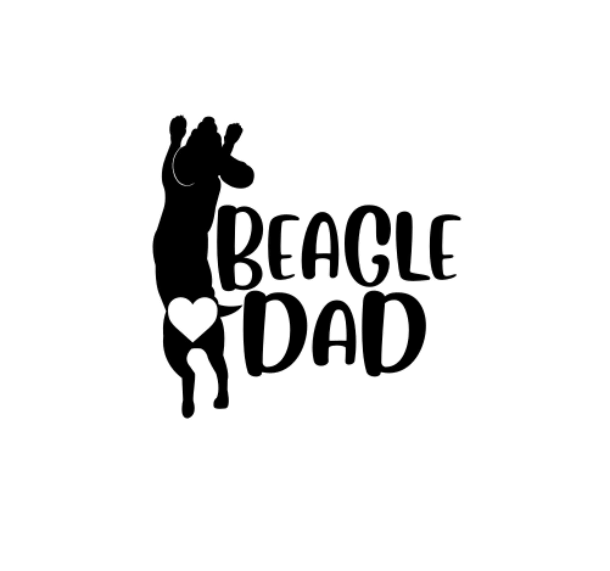 Beagle Dad Svg Png Beagle Dad Cut Files Beagle Svg Png Beagle Cut Files ...