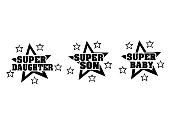 Super Baby Svg Png Super Son Svg Png Super Daughter Svg Png - Etsy UK