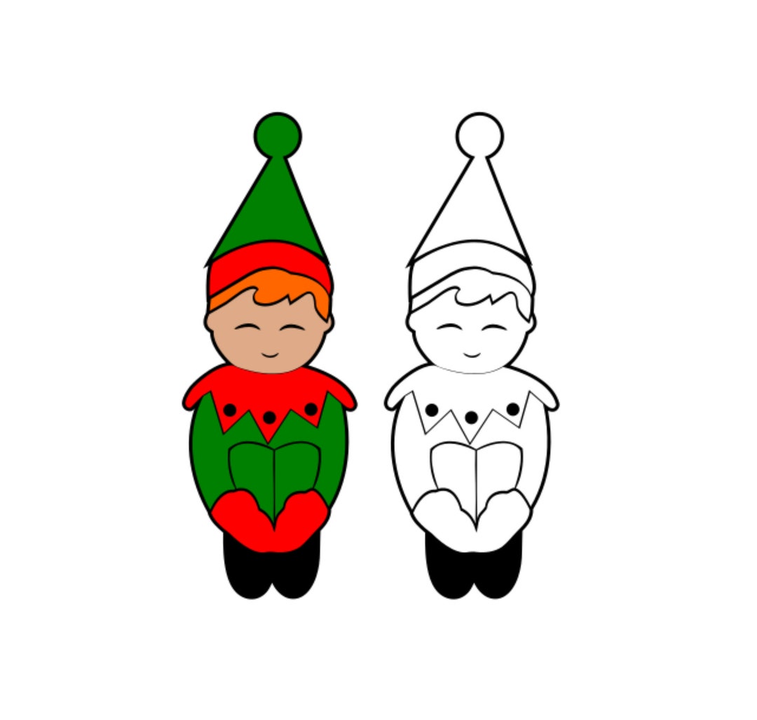 Elf Svg Cut Files - Etsy