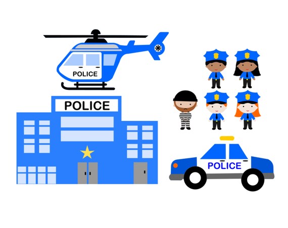 Police Svg Cut Files - Etsy