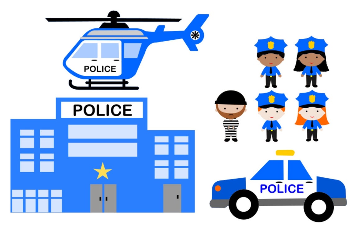 Police Svg Cut Files - Etsy