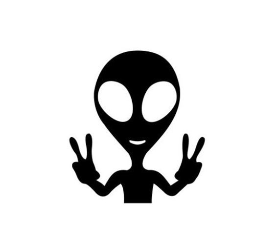 Alien Svg Cut File - Etsy