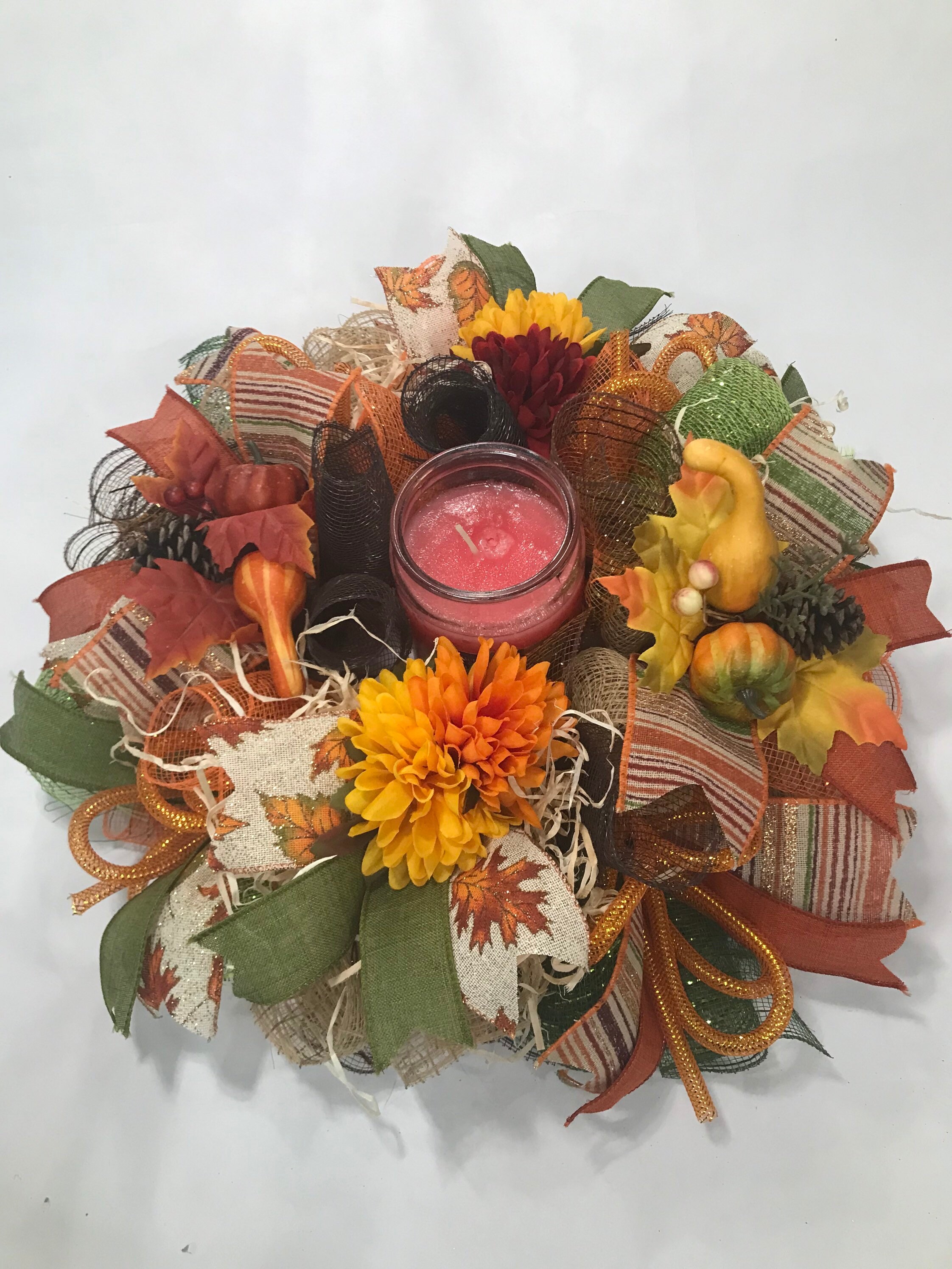 Fall Leaf Centerpieces Ideas