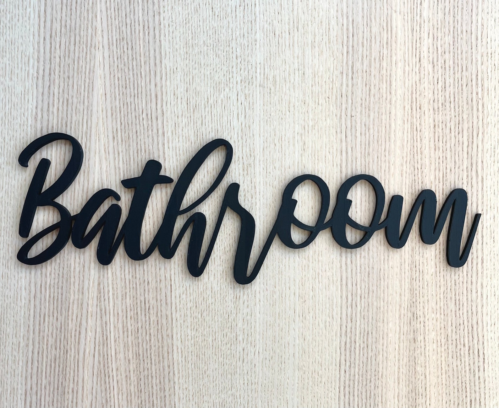 Bathroom Door Sign Plaque Decoration Toilet Bath New Home Gift - Etsy
