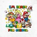 I'm Ready for School Mario Png, Funny Mario Back to School Png, First ...