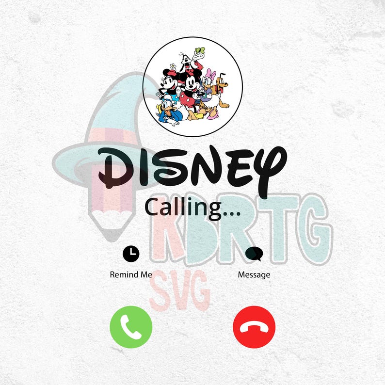 Mickey Calling Me Png,mickey and Friends Calling Me, Funny Magical ...