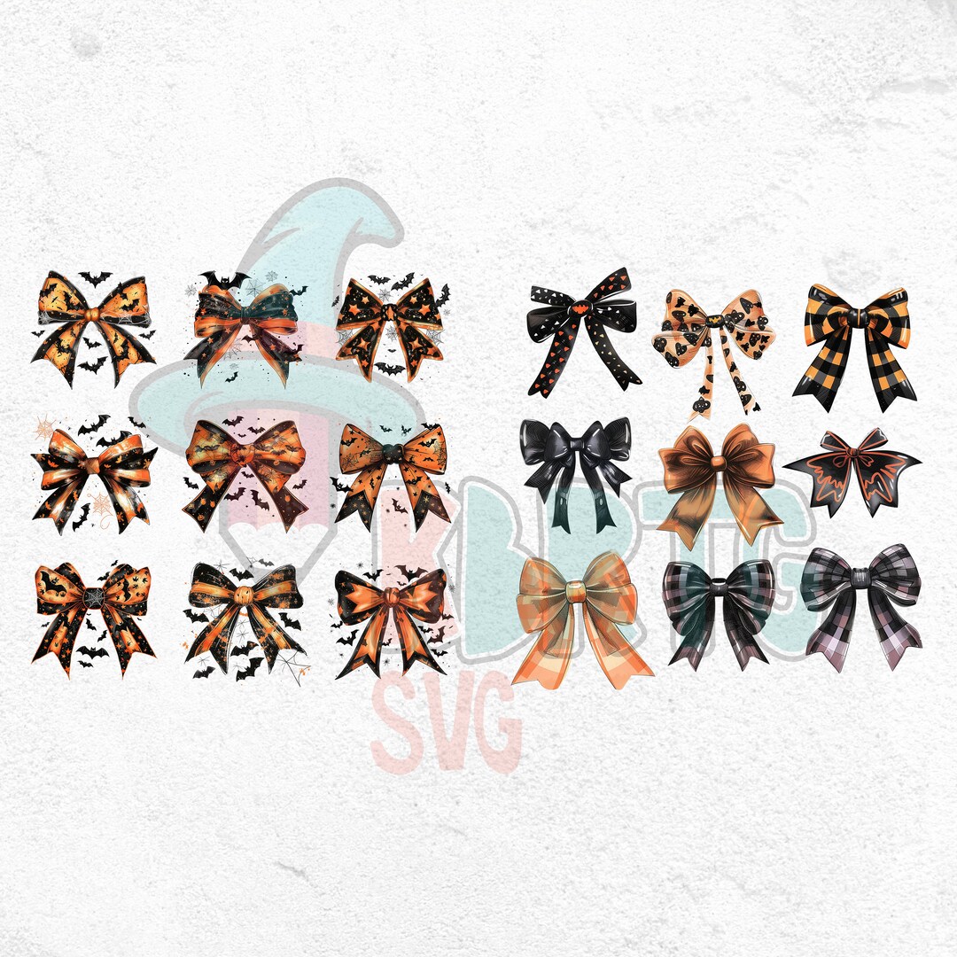 Coquette Halloween Bundle Png, Halloween Png, Girly Halloween Png ...