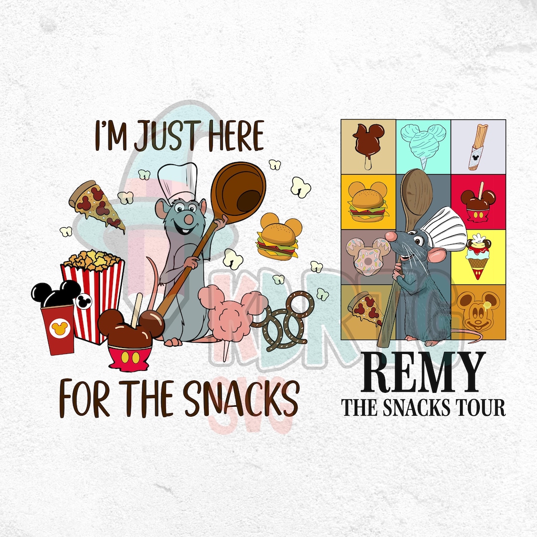 Remy Ratatouille the Snacks Tour Png, Looking Like A Snack Png, Snack ...