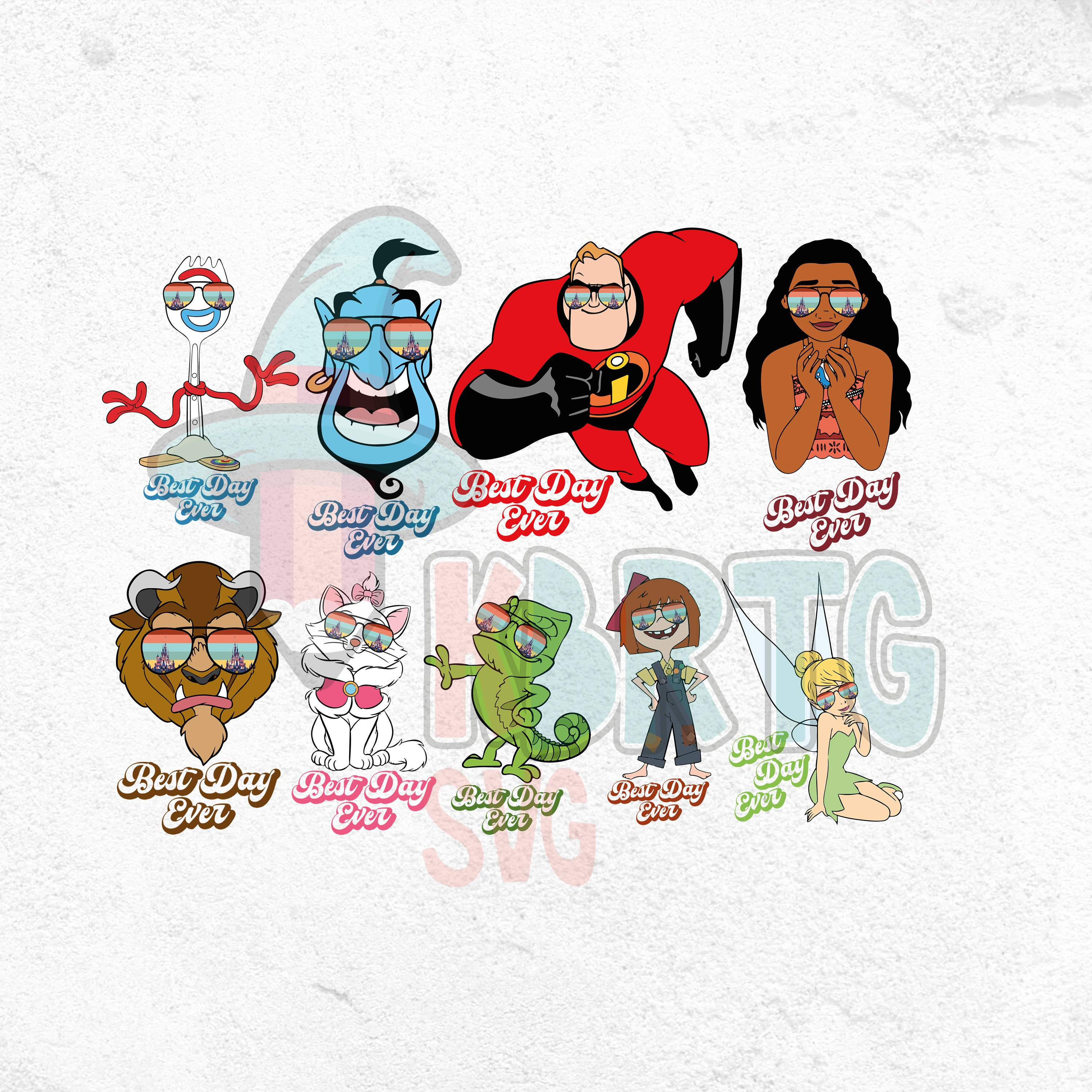 Best Day Ever Mix Bundle Png Best Summer Ever PNG Bundle - Etsy