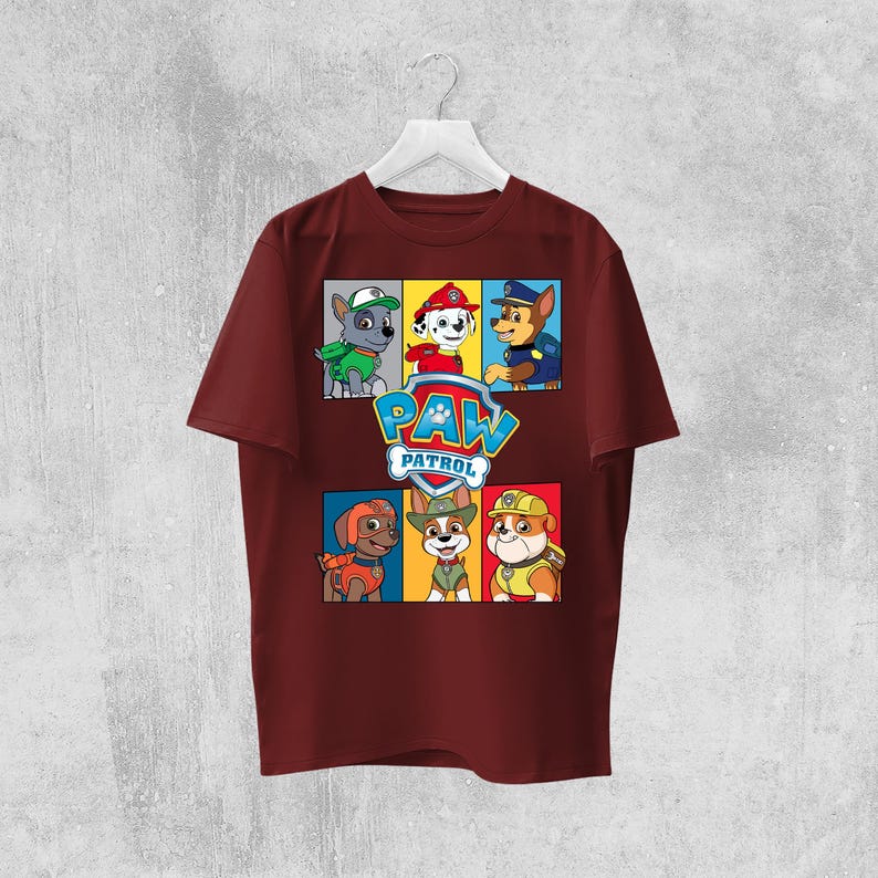 Cartoon Puppy Rescue Team PNG Clipart, Kids Birthday (digital Download ...