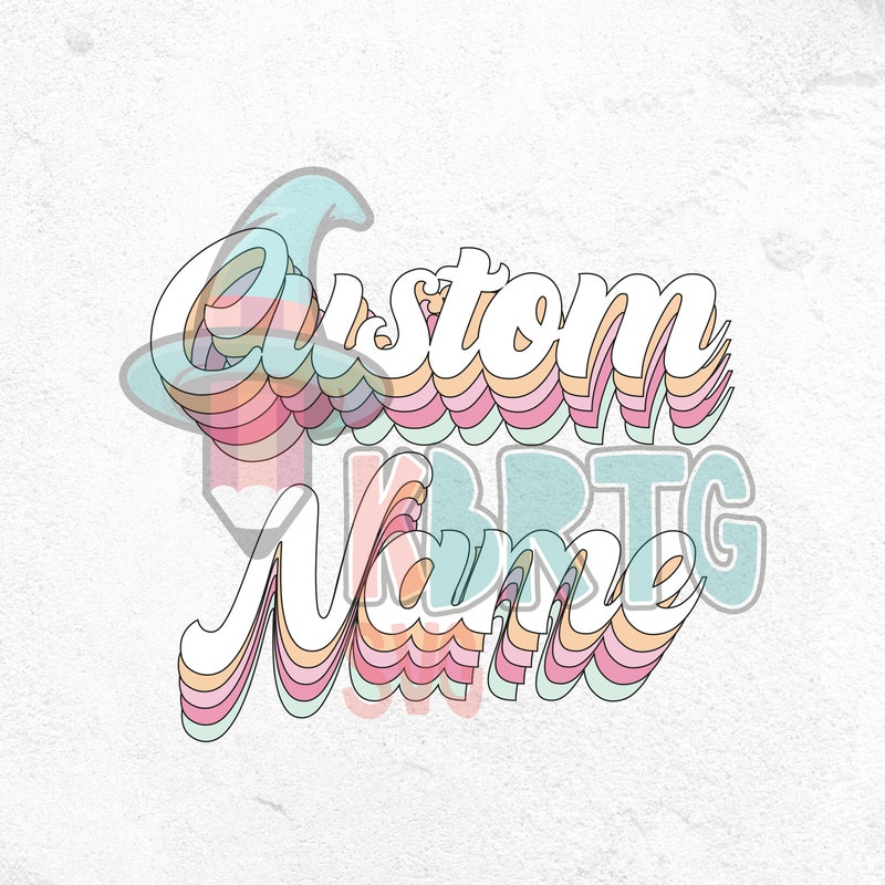 Varsity Font Custom Svg - Etsy