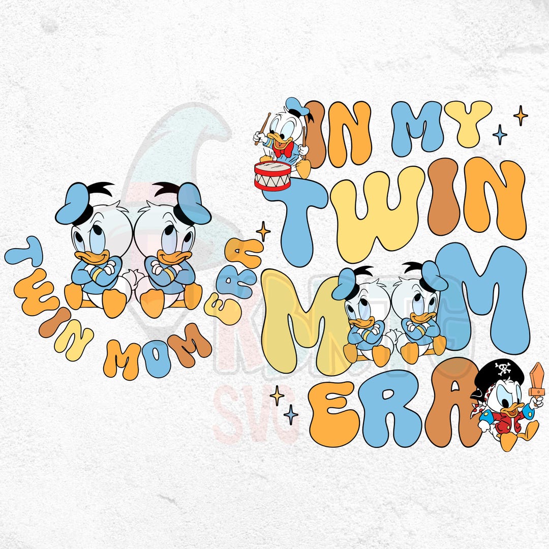 In My Twin Donald Mom Era PNG, Mom Era Png, Twin Mickey Mama Png, Mom ...
