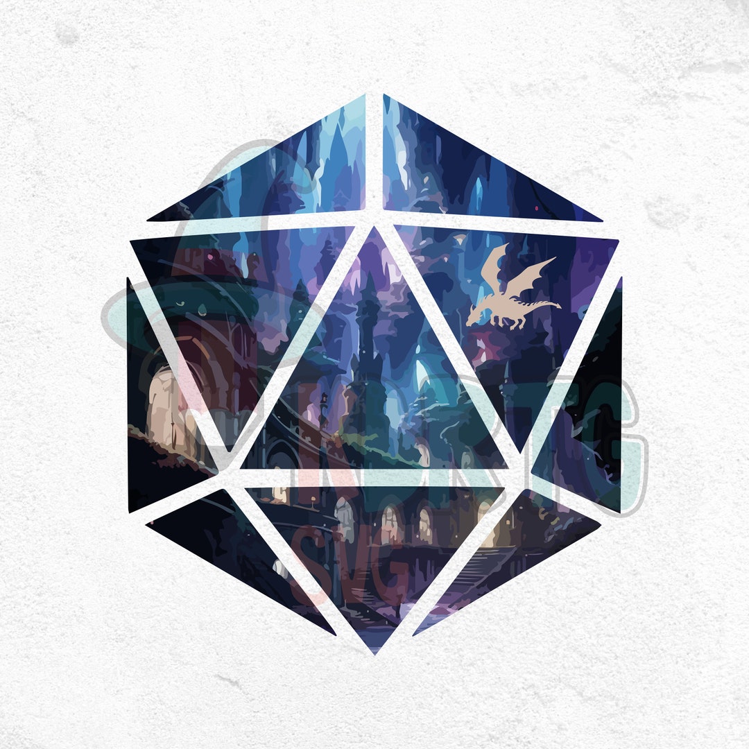 D20 Dragon Scene, Dice Sword Png, D20 Png, D20 Sword, Weapon Png, D&D ...