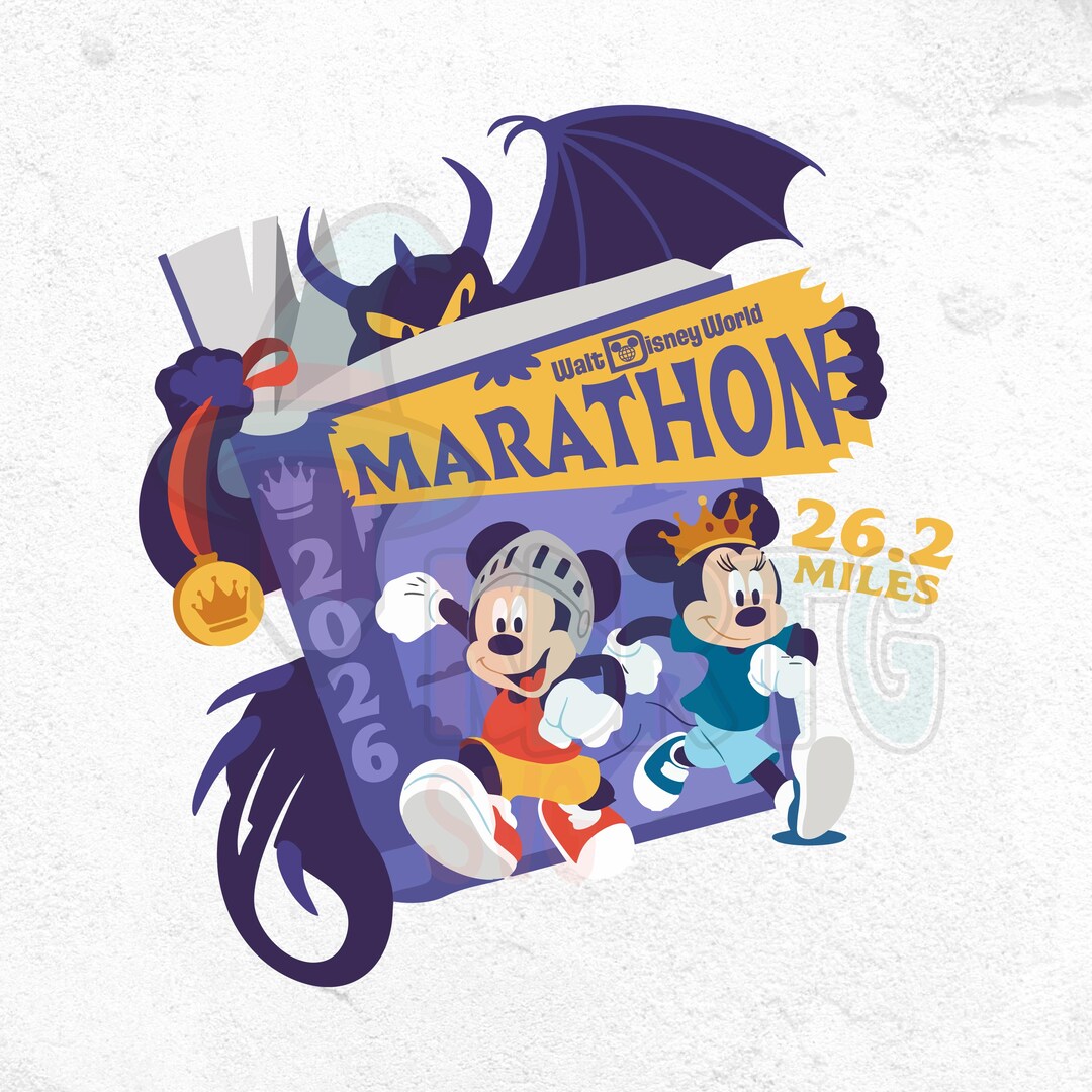 10krunmickey and Friends Png, Rundisney Png, Marathon Weekend 2026 Png ...