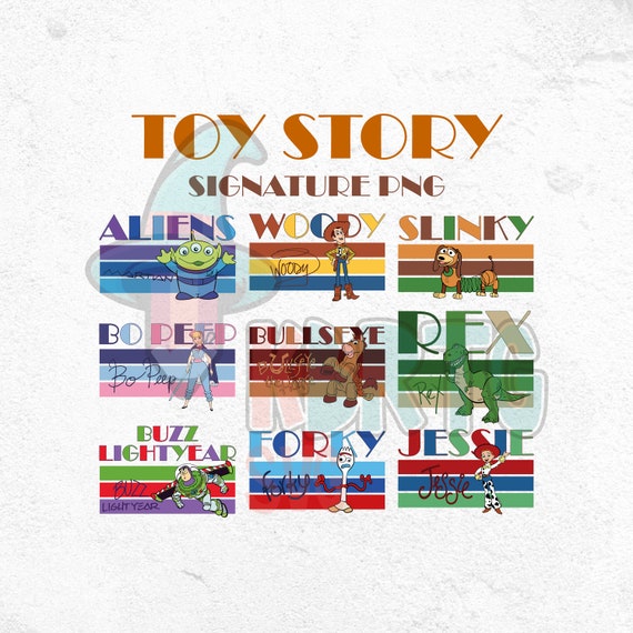 Andy Toy Story Signature