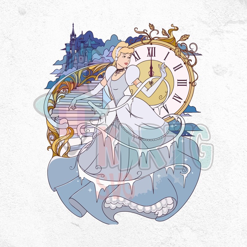 Cinderella Clock - Etsy