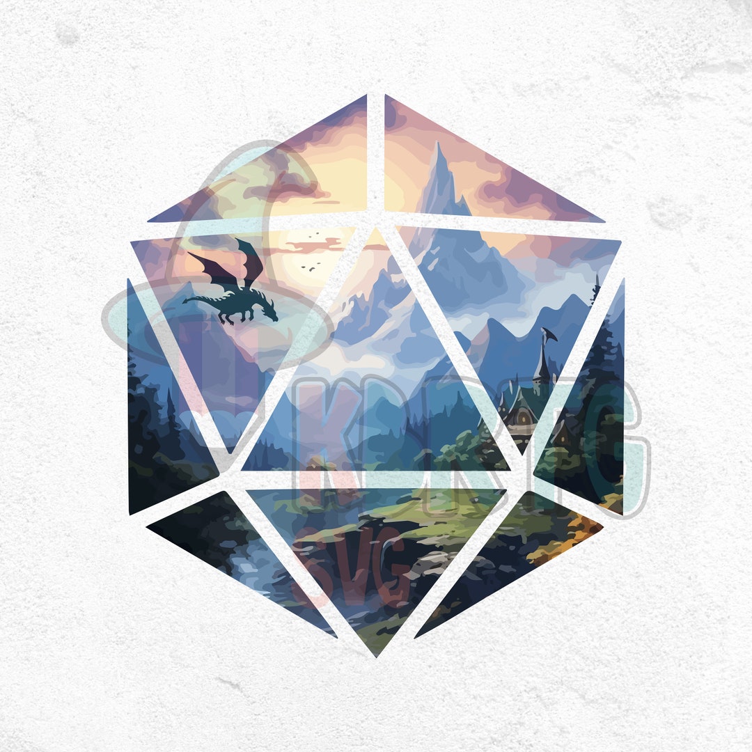 D20 Dragon Scene Dice Sword Png D20 Png D20 Sword Weapon - Etsy UK
