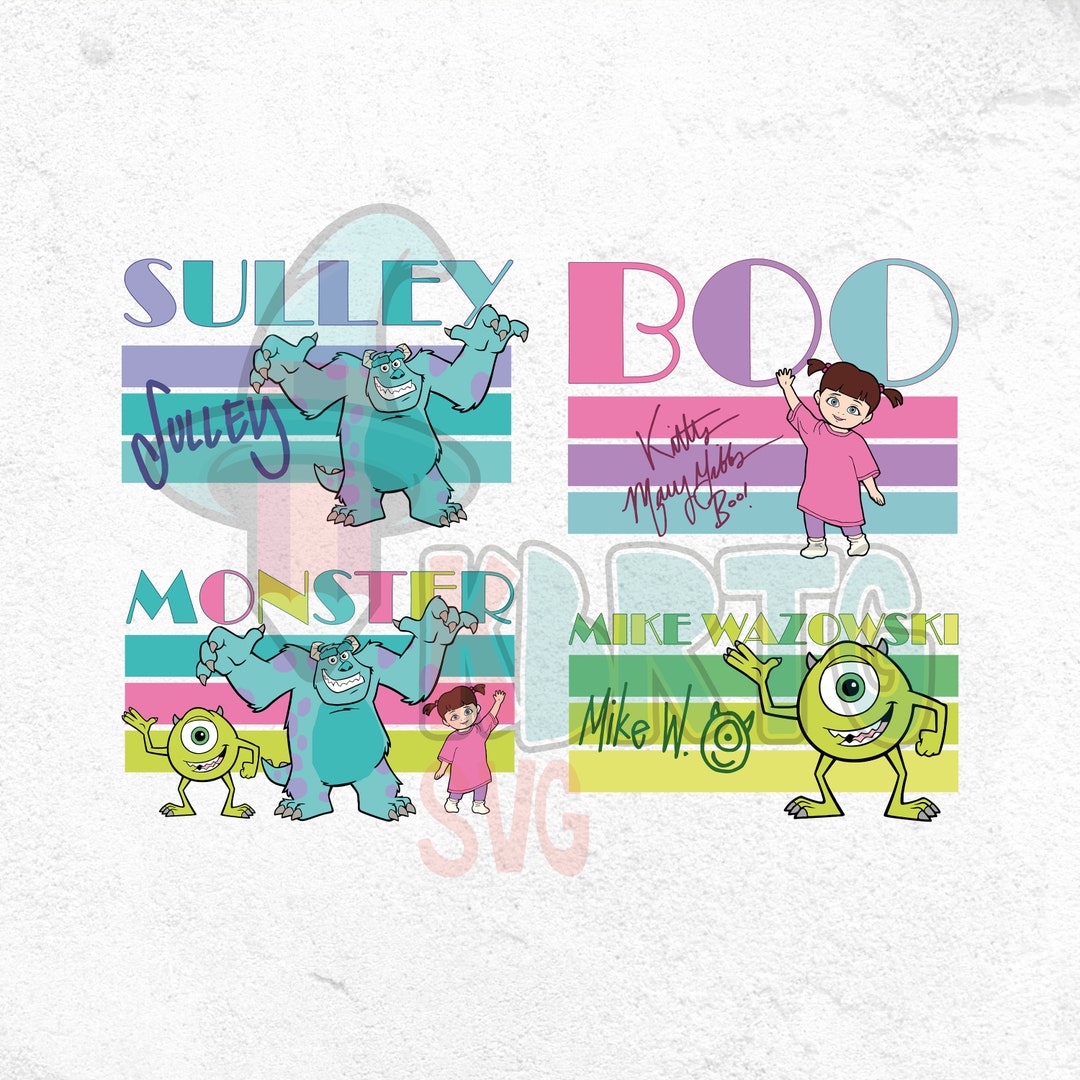 Monster Inc Sign PNG Bundle, Monster Inc PNG, Monster University PNG ...