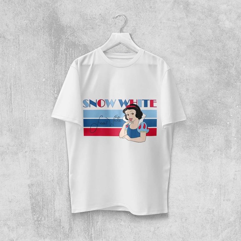 Princess Character Sign PNG Bundle Snow White Signature - Etsy