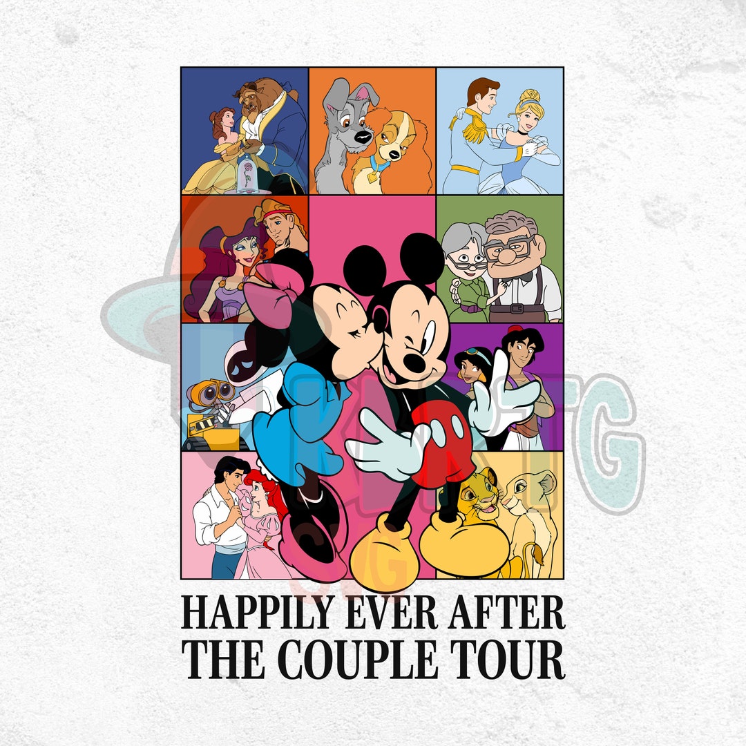 Epcot Couple Eras Tour Png, Ellie and Carl Eras Tour, Princes and ...