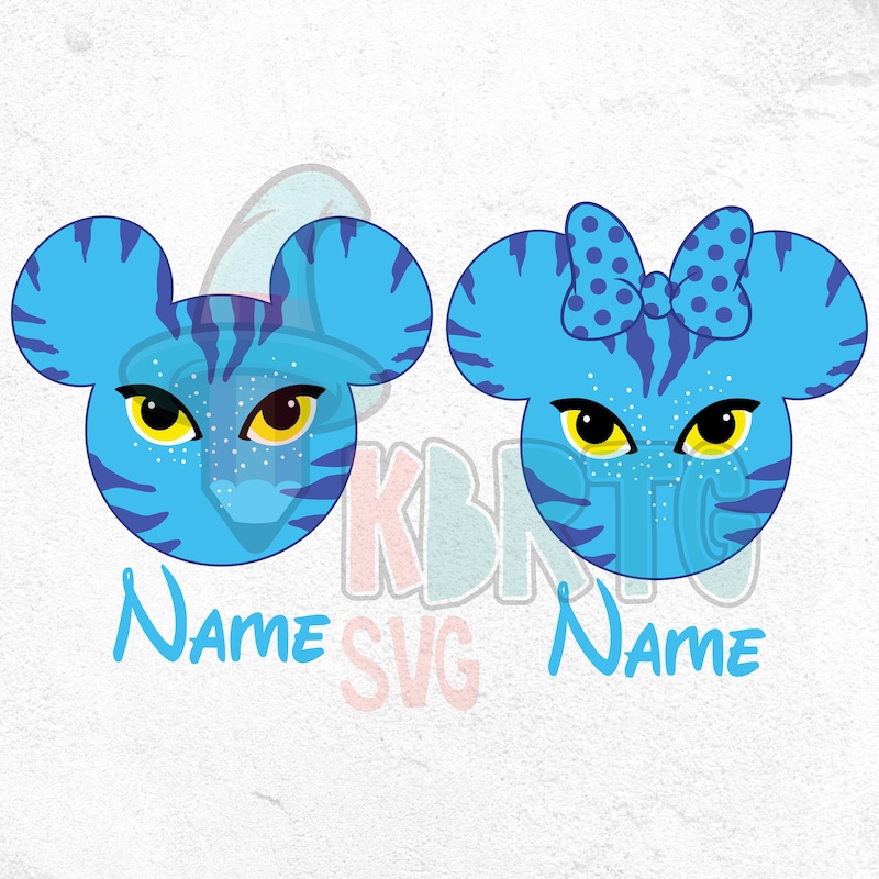 Avatar Ears Mickey - Etsy