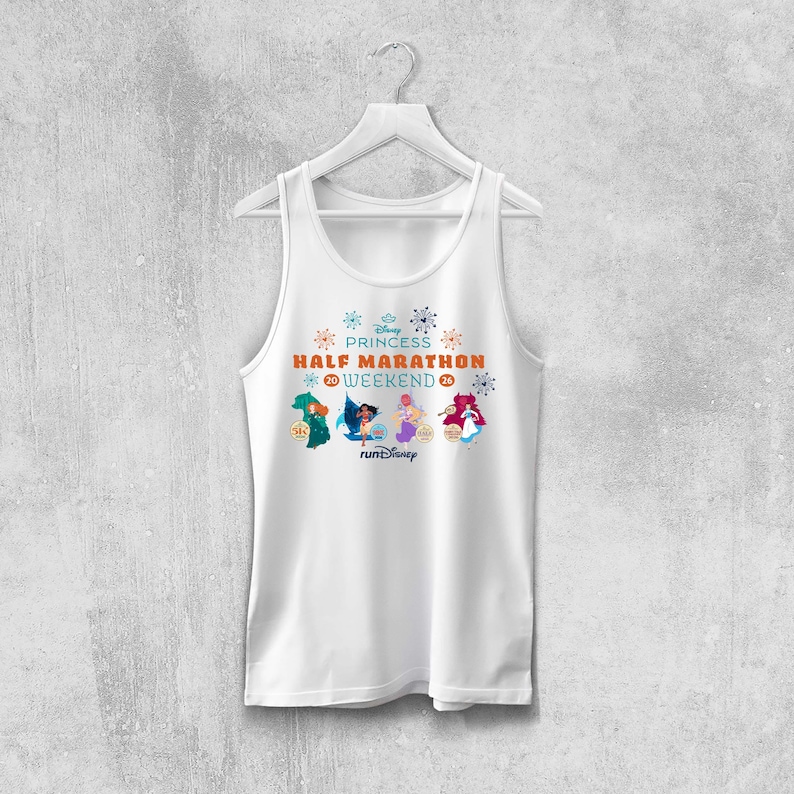Rundisney Princess 2026 Marathon PNG (digital Download) - Etsy