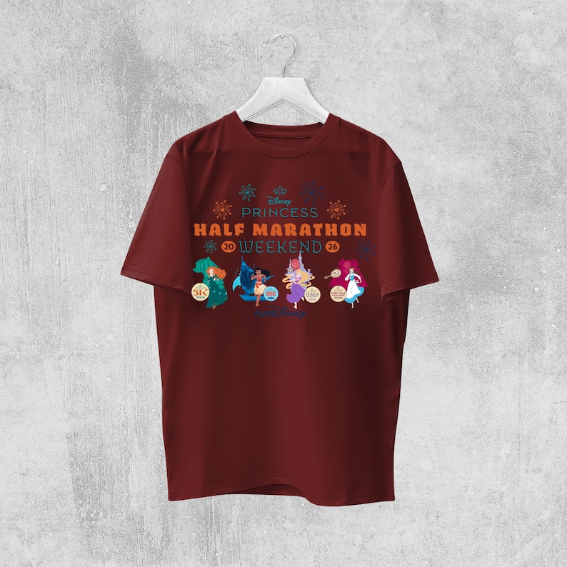 Rundisney Princess 2026 Marathon PNG (digital Download) - Etsy