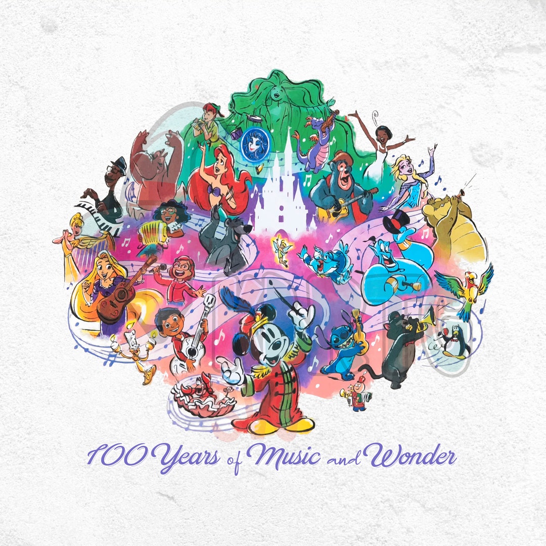 100th Anniversary PNG, Musical Castle Design (digital Download) - Etsy ...