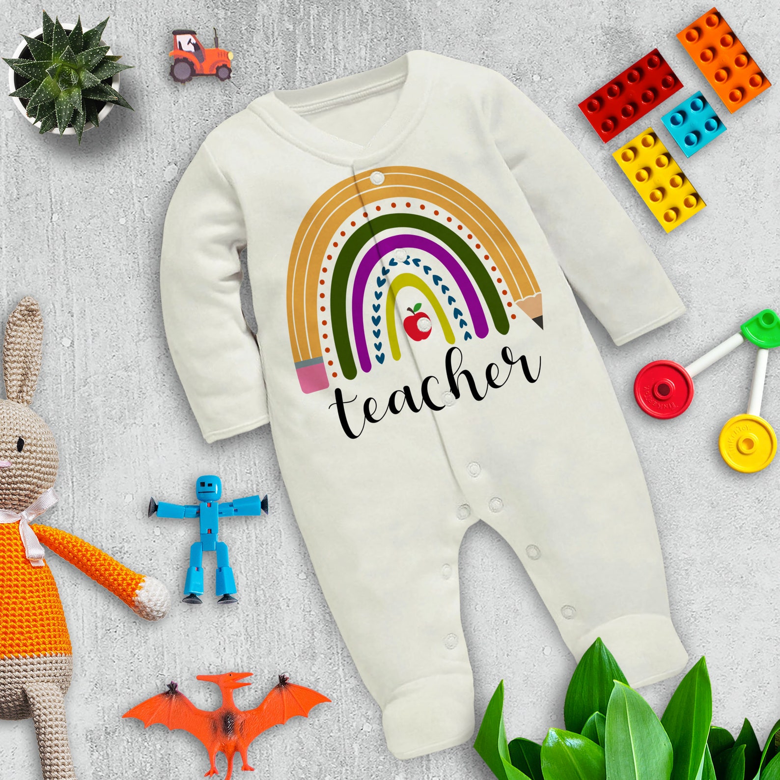 Back to School BTS Teacher PNG Bundle Teach Work Learn - Etsy