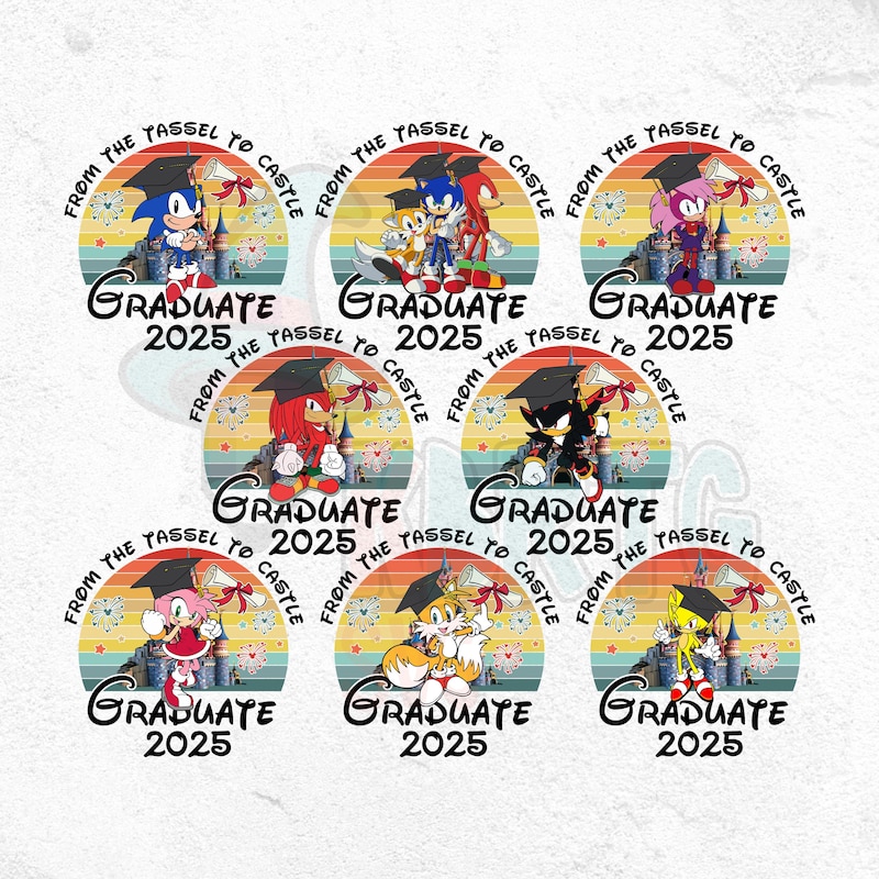 Sonic Graduation Cap - Etsy