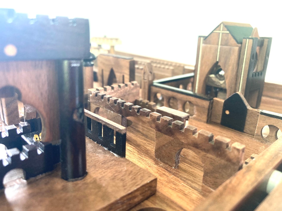 Wood Labyrinth Maze Game - Etsy