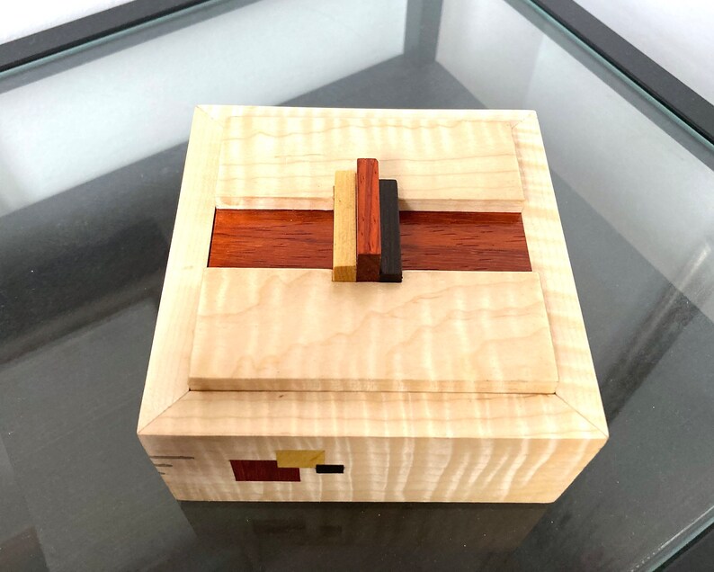 Art Deco Wood Box - Etsy