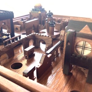 Wood Labyrinth Maze Game - Etsy