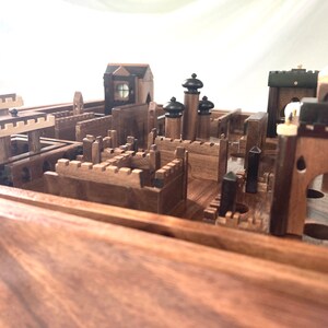 Wood Labyrinth Maze Game - Etsy