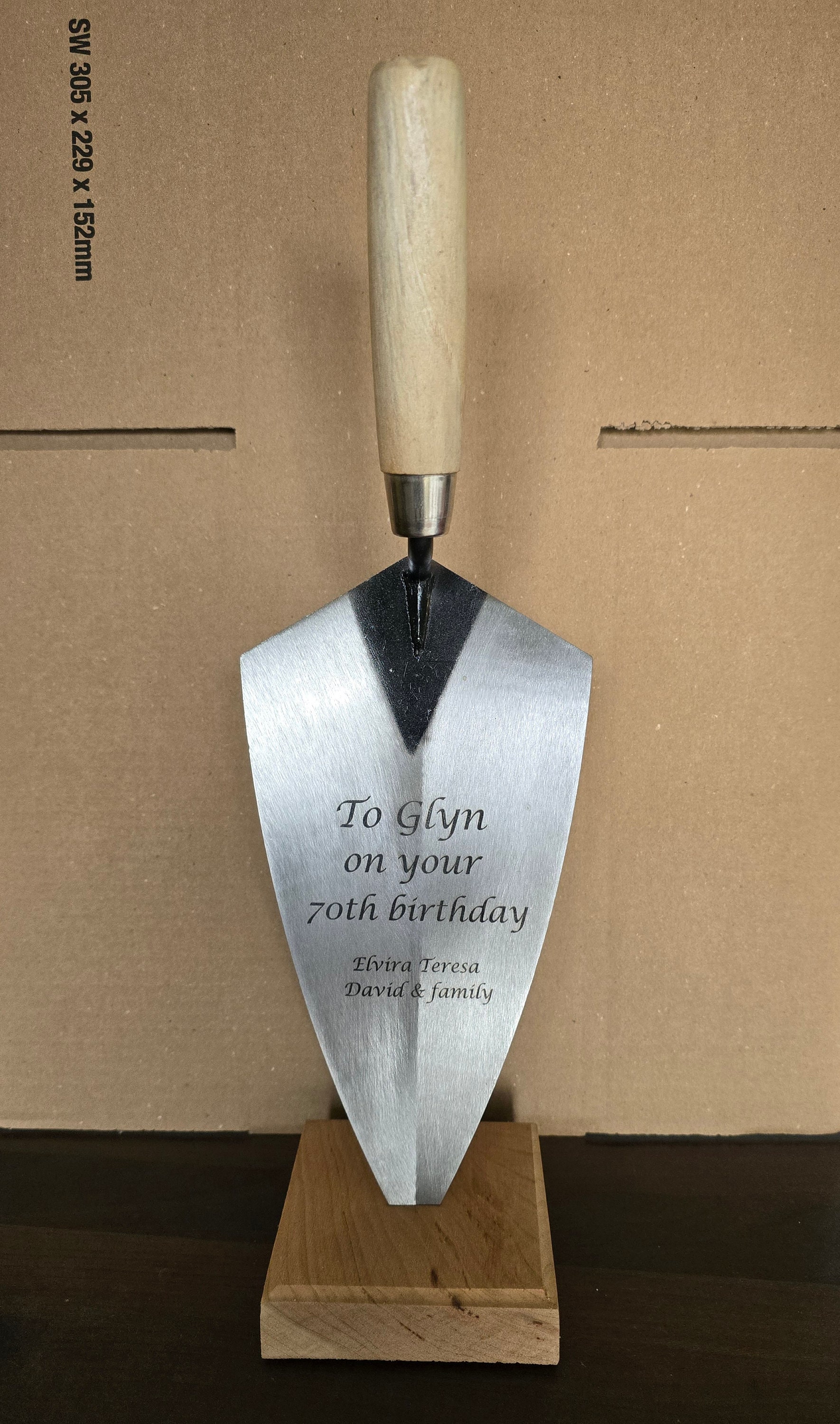 Hardwood Trowel Stand - Etsy UK